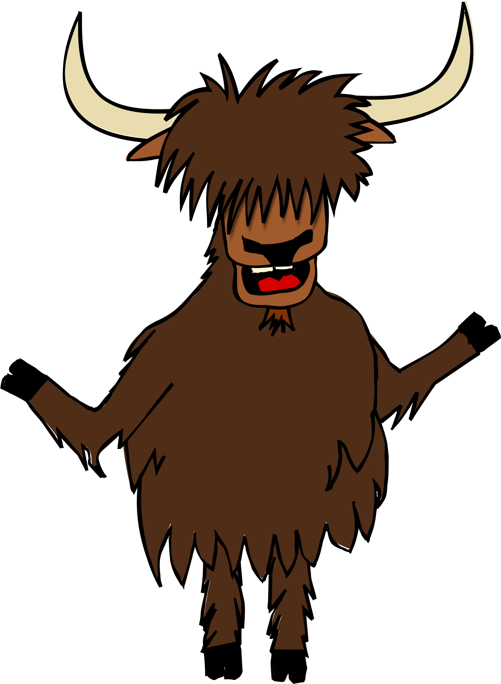 Download HD Yak Clip Art Transparent PNG Image - NicePNG.com