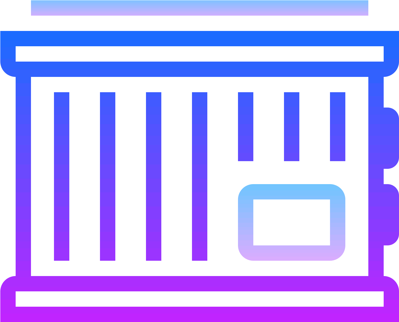 Download Shipping Container Icon - Vector Graphics - HD Transparent PNG ...