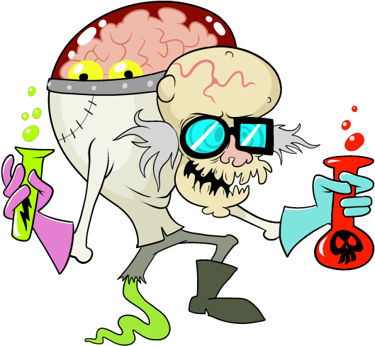 Download Source - - Mad Scientist Cartoon Png - HD Transparent PNG ...