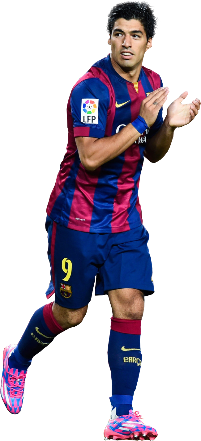 Download Luis Suarez Render - Player - HD Transparent PNG - NicePNG.com