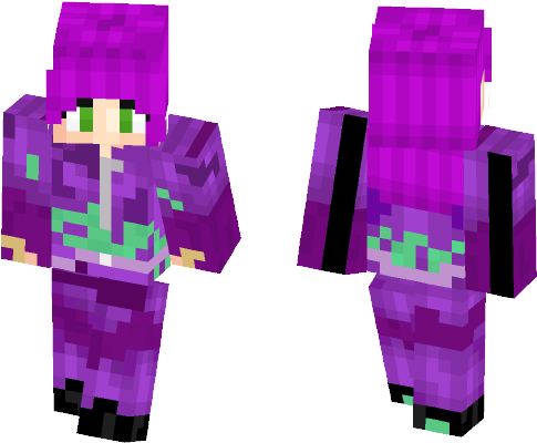 Download HD Disney Descendants - Minecraft Skin Girl Bunny Transparent ...