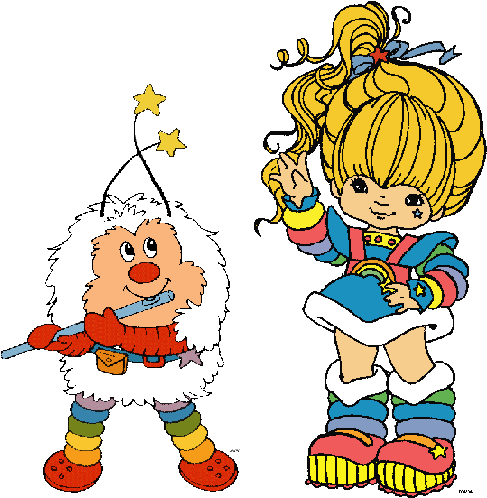 Download HD Freetoedit Sticker Rainbowbrite Rainbow Brite Sprite ...
