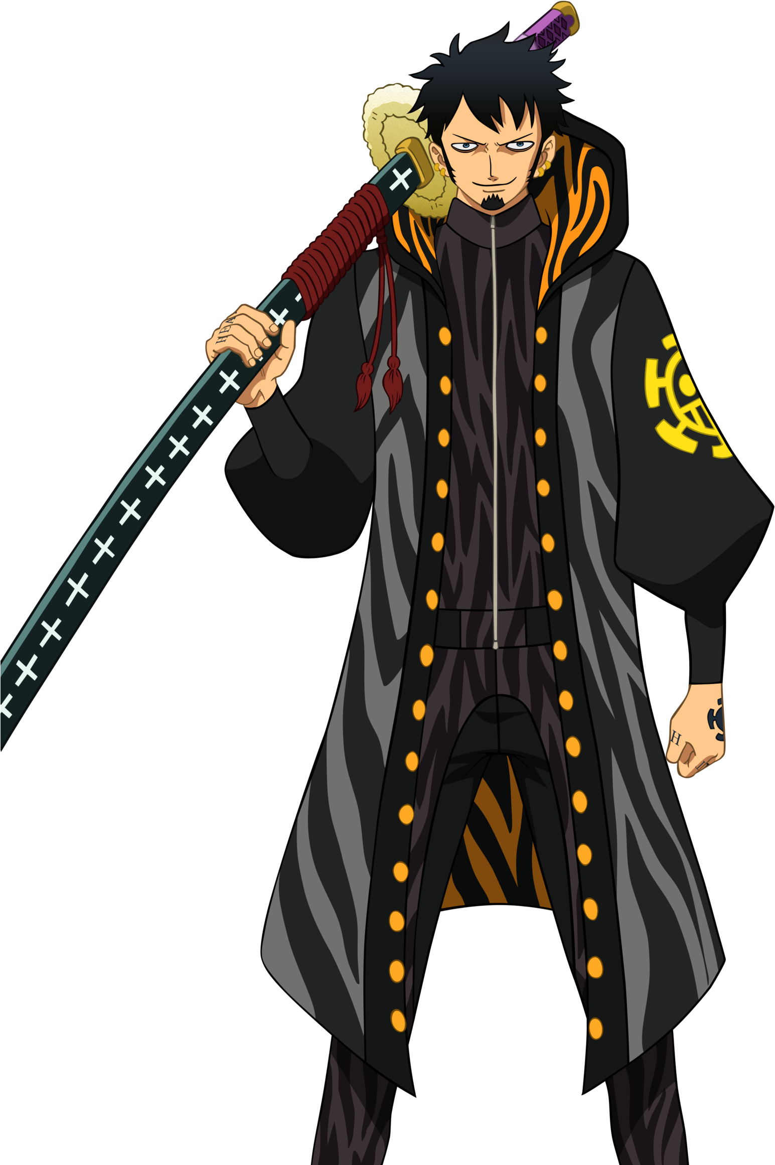 Download One Piece Law Official Art - HD Transparent PNG - NicePNG.com