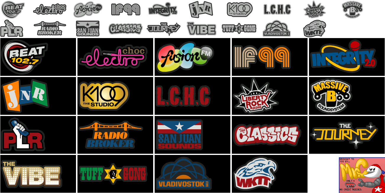 Download Click For Full Sized Image Radio Station Logos - Gta 4 - HD ...