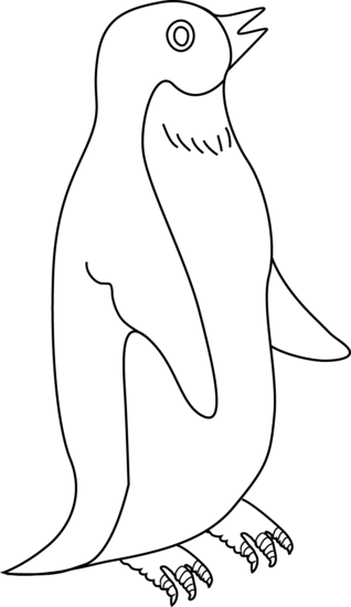 Download Penguin Black And White Penguin Black And White Clip - Penguin ...