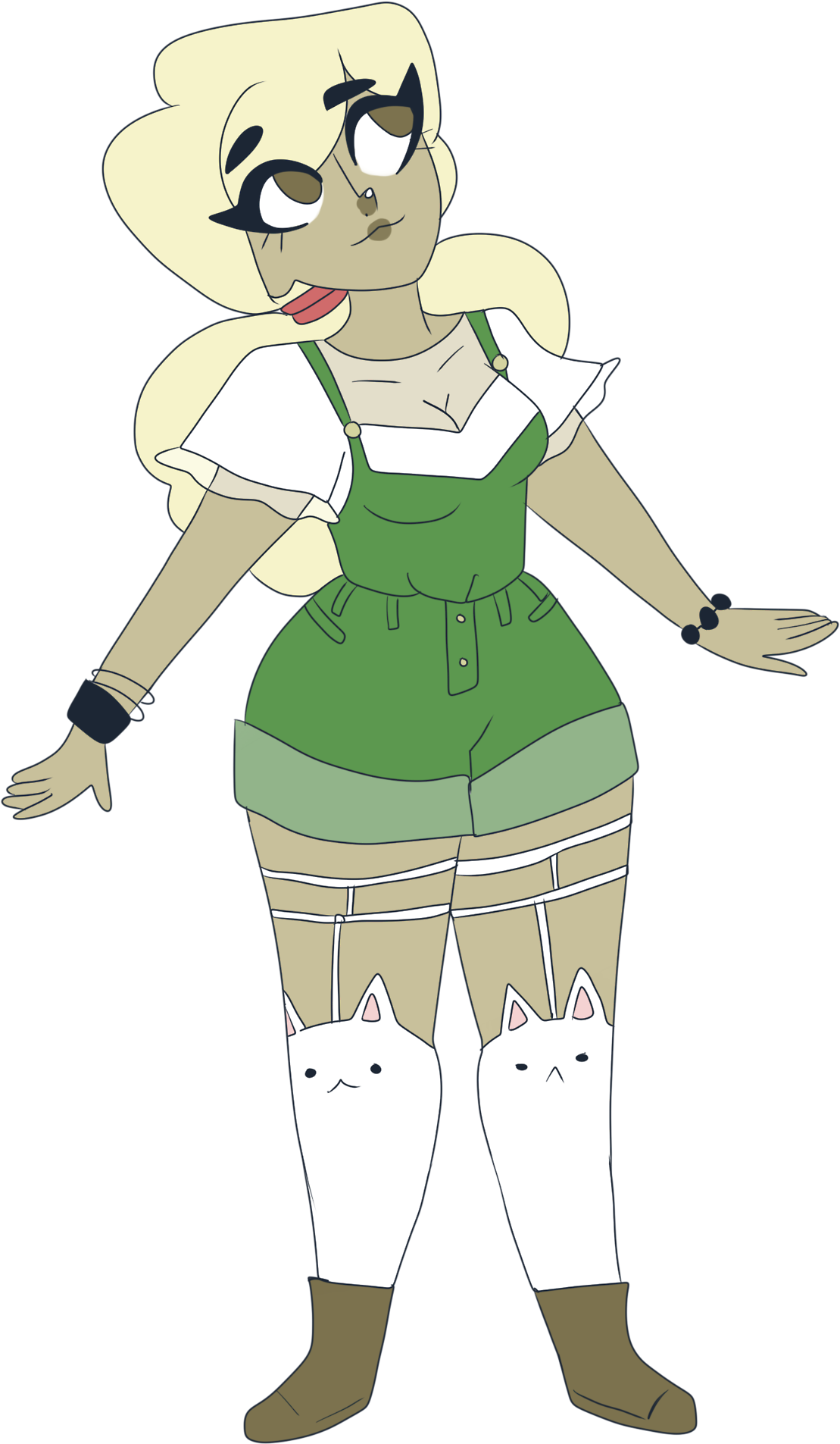 Download Yodel Lady Who Gotta Get Some Good Ol' Overall Shorts - The ...