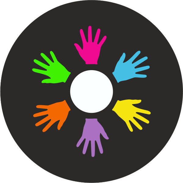 Download Holi Hands Badge - Circle - HD Transparent PNG - NicePNG.com