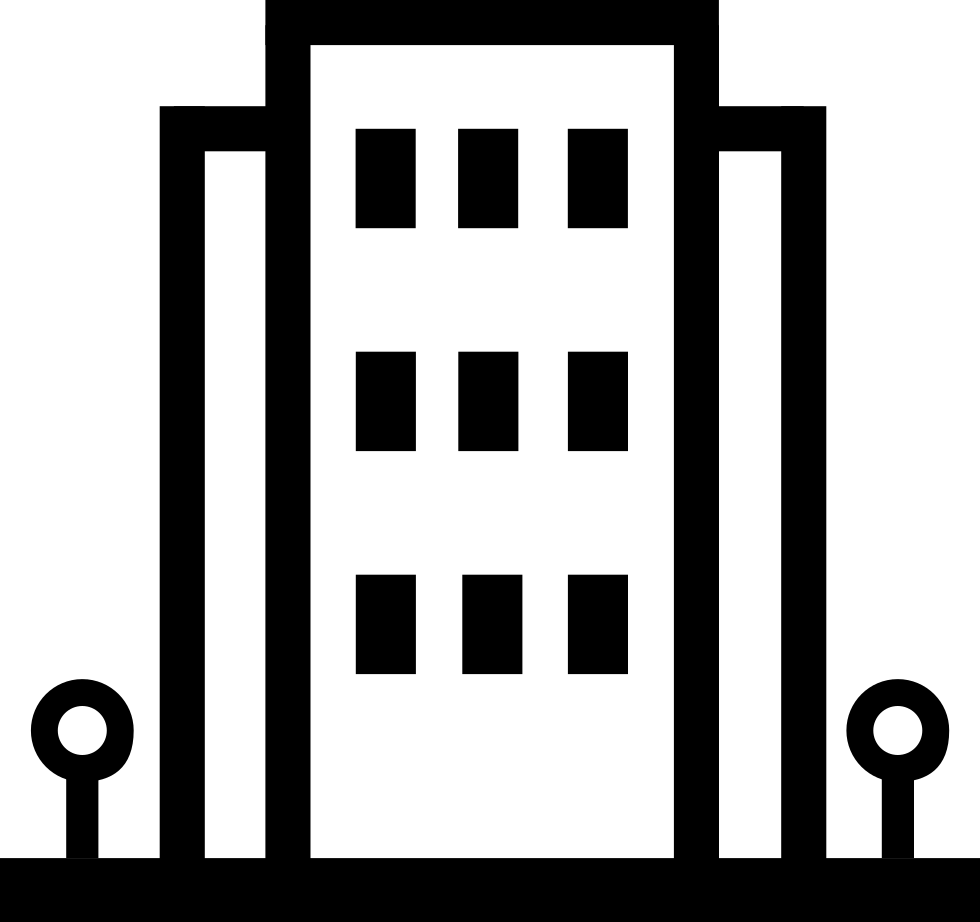 Download Png File Svg - Png Building White Icon - HD Transparent PNG ...