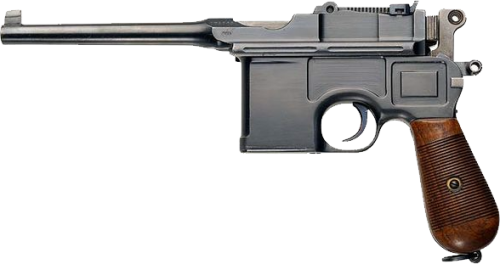 Download HD Pistol - Mauser C96 Png Transparent PNG Image - NicePNG.com