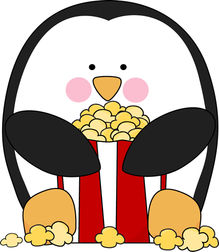 Download Penguin Eating Popcorn - Penguin Popcorn - HD Transparent PNG ...