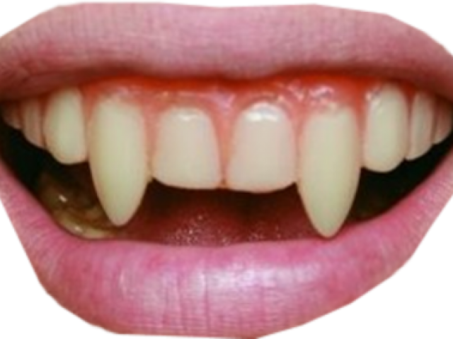 Download HD Vampire Teeth Png Transparent PNG Image - NicePNG.com