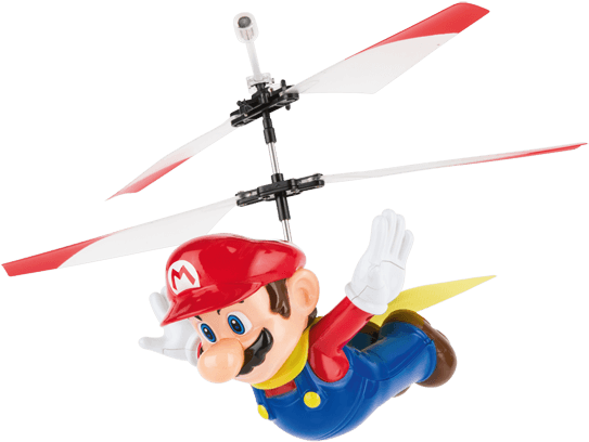 Download HD Flying Cape Mario - Mario Copter Transparent PNG Image ...