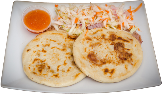 Download HD Pupusas - Pupusa Transparent PNG Image - NicePNG.com