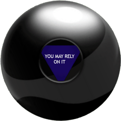 Download HD M8nyofo - Magic 8 Ball You May Rely Transparent PNG Image ...