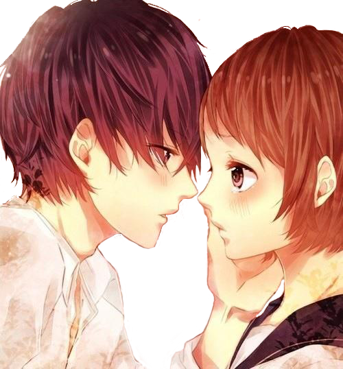 Download HD 24605xz - Hand On Cheek Anime Transparent PNG Image ...