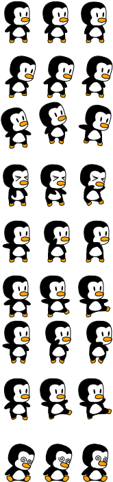 Download Tux From Linux - Linux Penguin Sprite - HD Transparent PNG ...