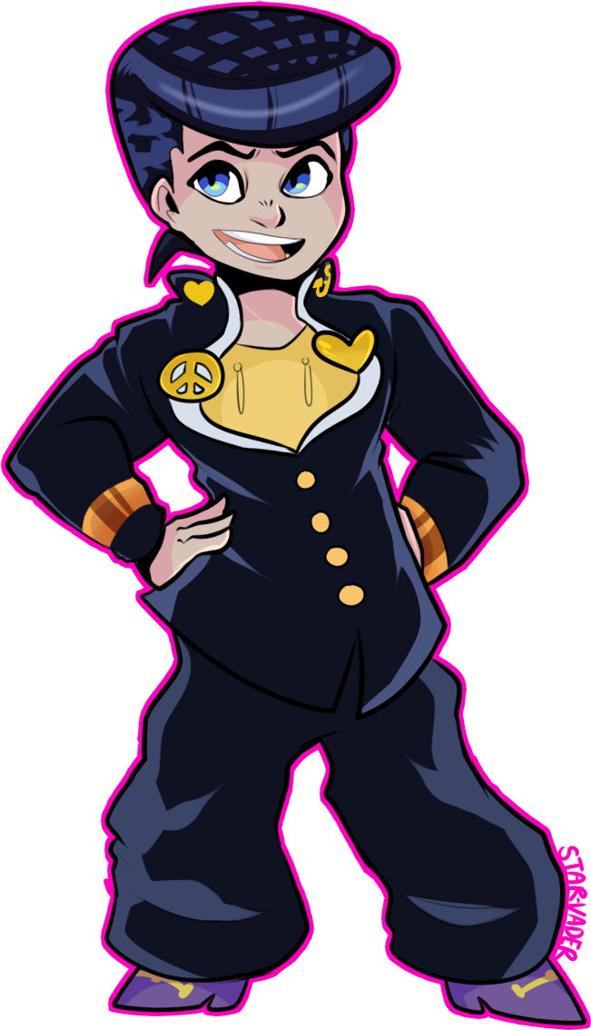 Download HD Josuke - Josuke Higashikata Transparent PNG Image - NicePNG.com