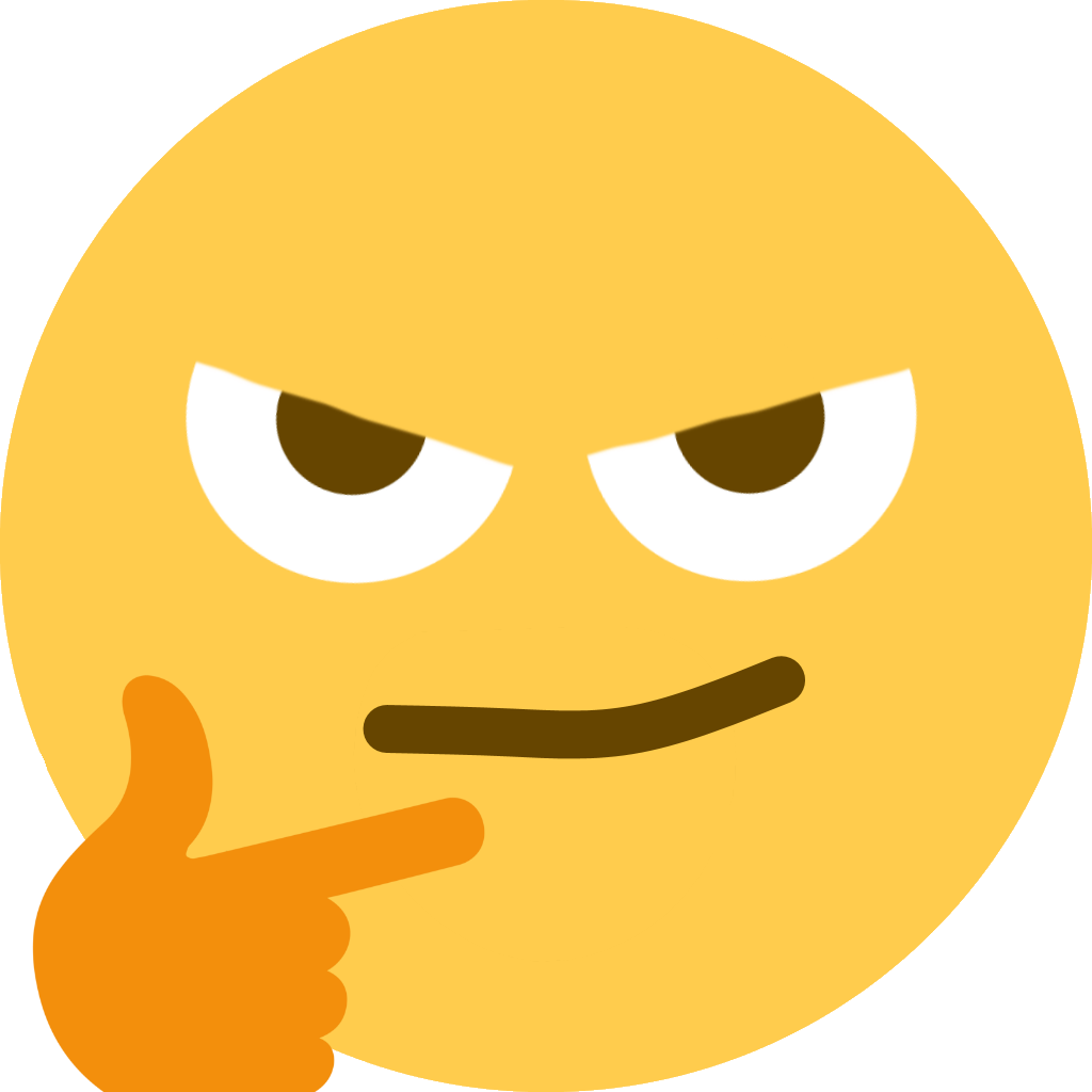 Download Sinisterthink Discord Emoji - Thinking Emoji For Discord - HD ...