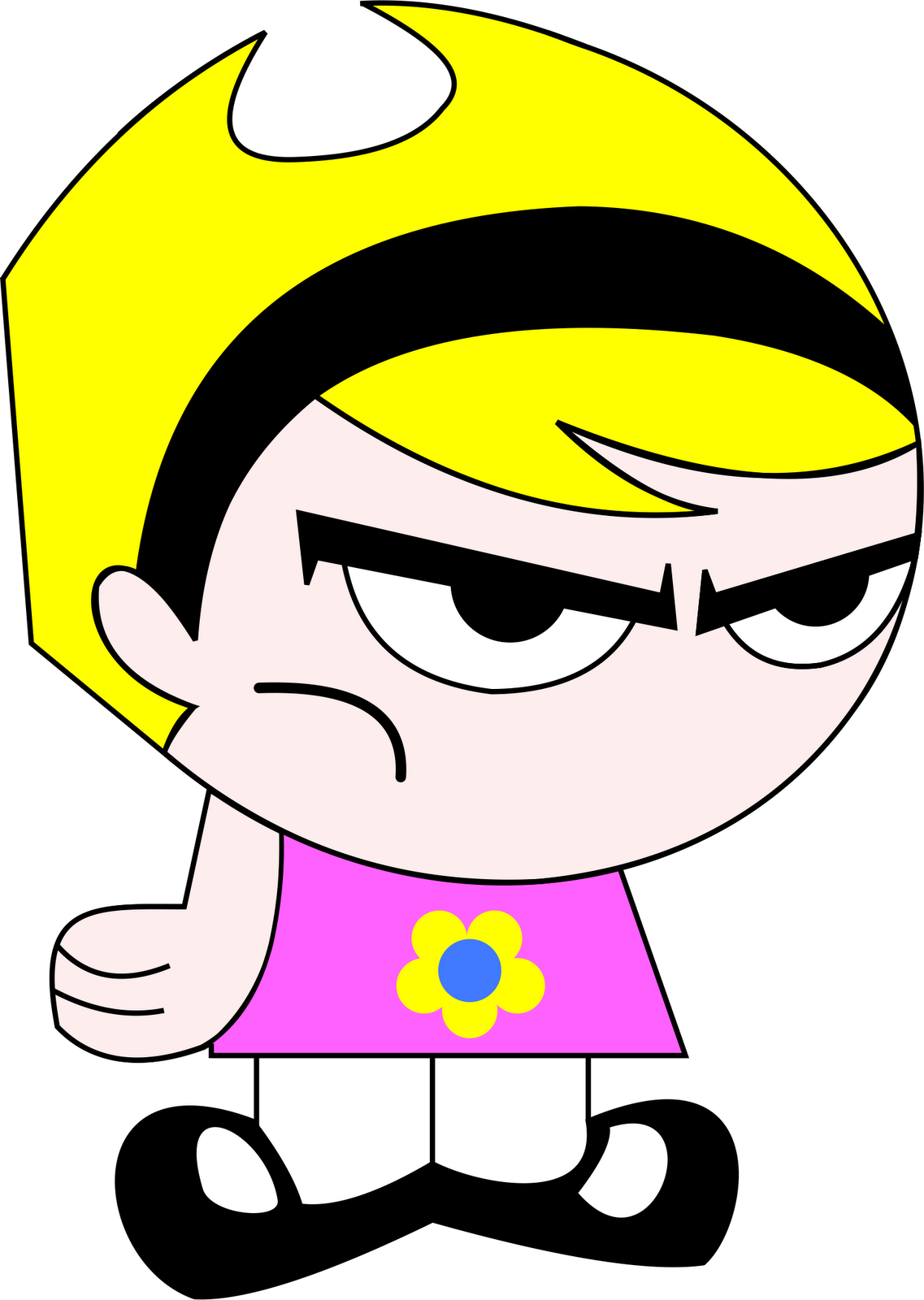 Download HD Billy Cartoons Transparent Png Sticker - Grim Adventures Of ...