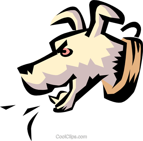 Download HD Dog Barking Royalty Free Vector Clip Art Illustration - Dog ...