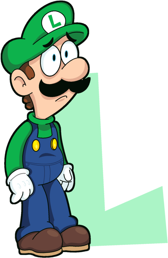 Download Sad Transparent Luigi - Video Game - HD Transparent PNG ...