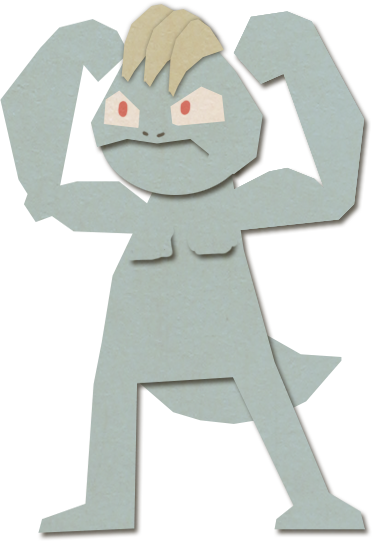 Download HD Machop - Cartoon Transparent PNG Image - NicePNG.com