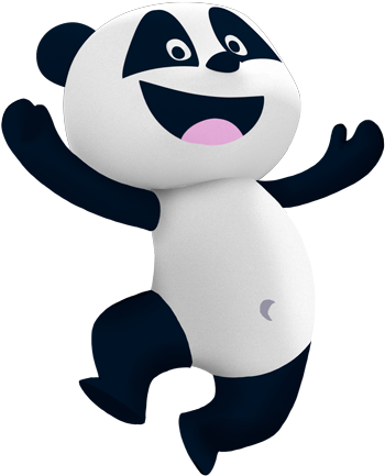 Download HD Panda Offair 0002 Celebrando Hd El - Amigos Da Masha E O ...