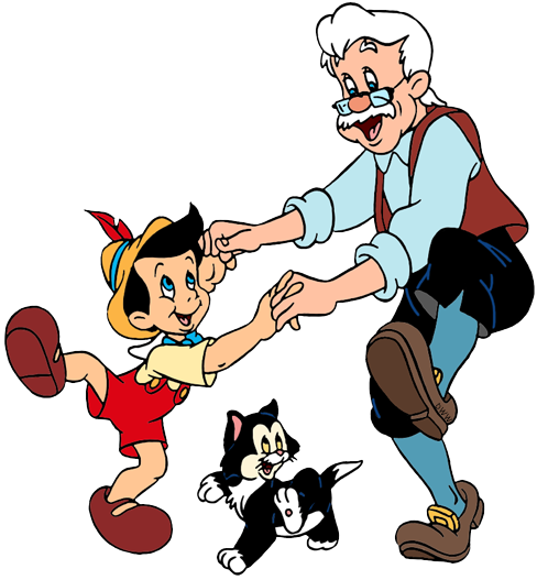 Download HD Pinocho Y Gepeto Png Transparent PNG Image - NicePNG.com