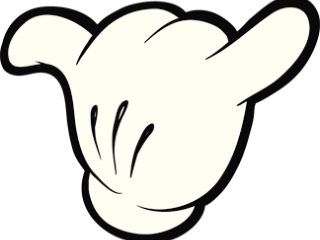 Download HD Pictures Of Cartoon Hands - Shaka Hand Mickey Png ...