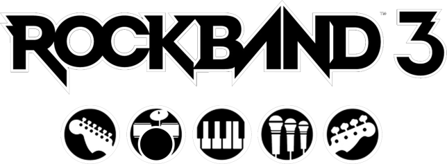 Download Rock Band - Rock Band 3 Logo - HD Transparent PNG - NicePNG.com