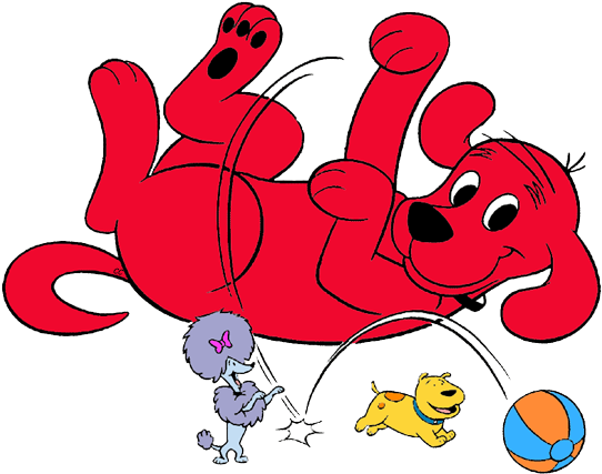 Download HD Big Red Dog Clifford, Cleo, T Bone Clifford, Cleo ...