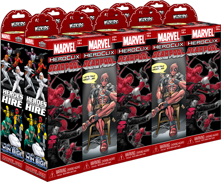 Download HD Sculpt Shown - Heroclix Marvel Deadpool Transparent PNG ...