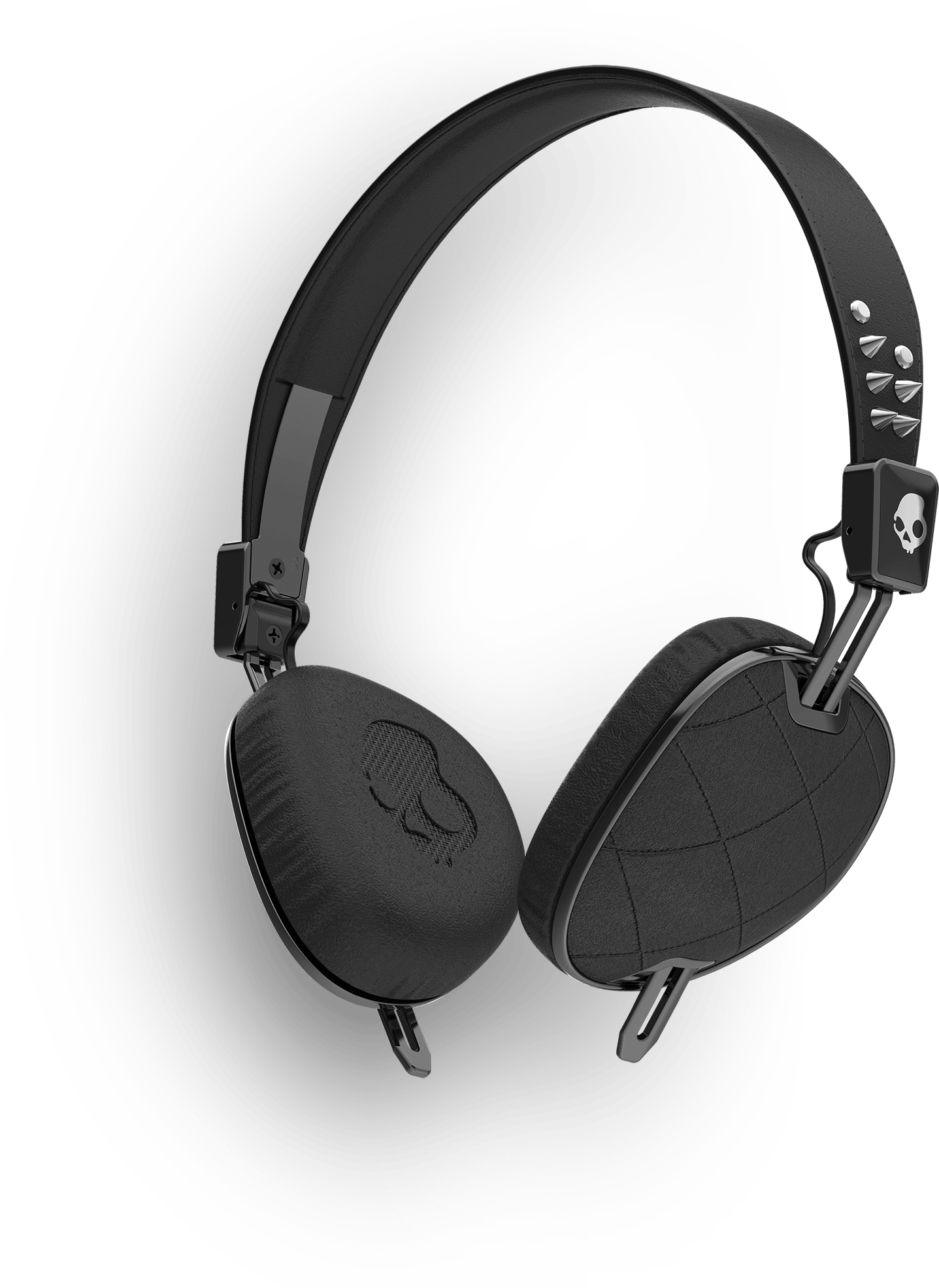 Download HD Skullcandy Knockout On-ear Headphones In Quilted Black ...