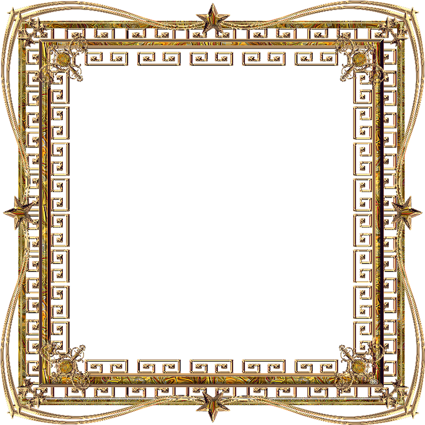Download Yellow Frame Png - Gold Transparent Frame Square - HD ...