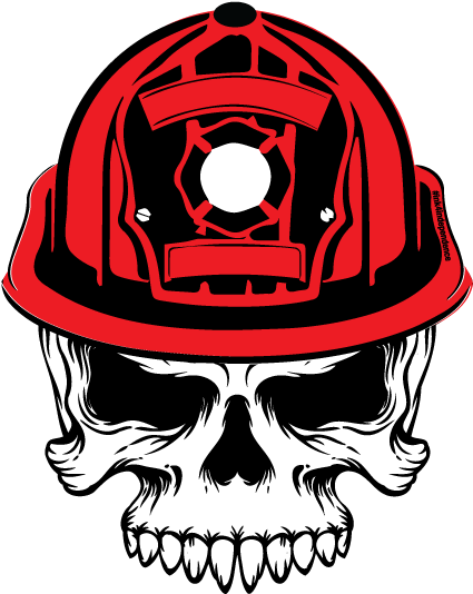 Download Fire Chief Skull Decal - Firefighters Skull Logo 2018 - HD ...