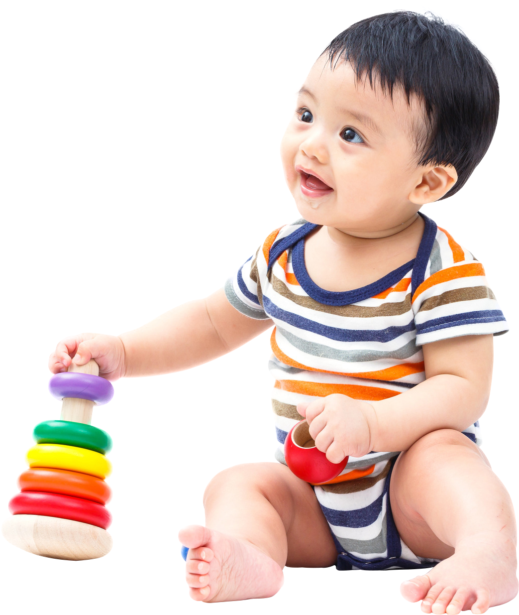 Download HD D - Playing Baby Png Transparent PNG Image - NicePNG.com