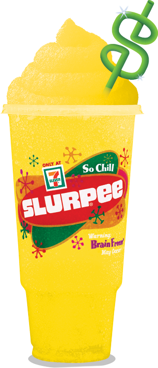 Download Every 7th Slurpee Is Free - Yellow Slurpee - HD Transparent ...