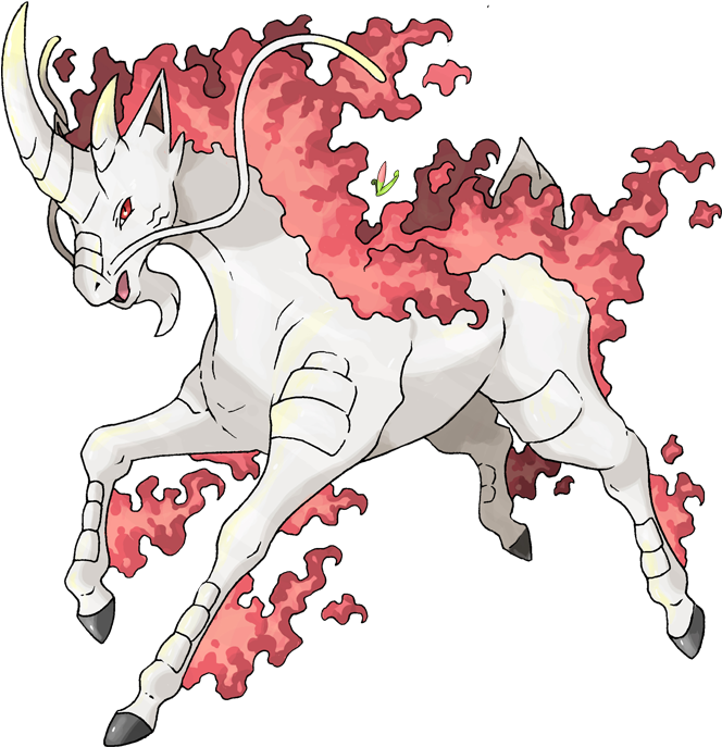 Download Mega Rapidash - Pokemon Mega Fan Made - HD Transparent PNG ...