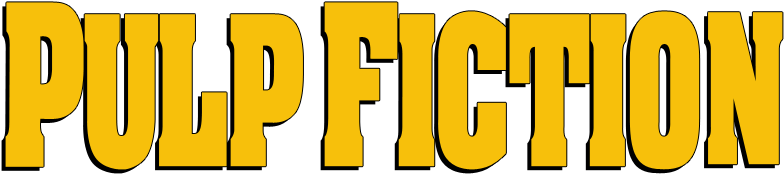 Download Pulp Fiction Movie Logo - HD Transparent PNG - NicePNG.com
