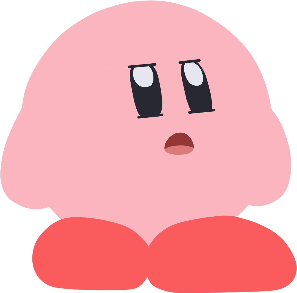 Download Artworki Drew A Disturbed Looking Kirby For Your Disturbed ...