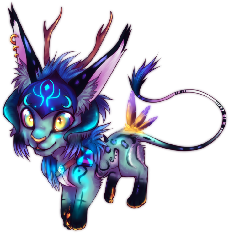 Download HD Drawn Furry Cute Chibi - Adorable Chibi Furry Transparent ...