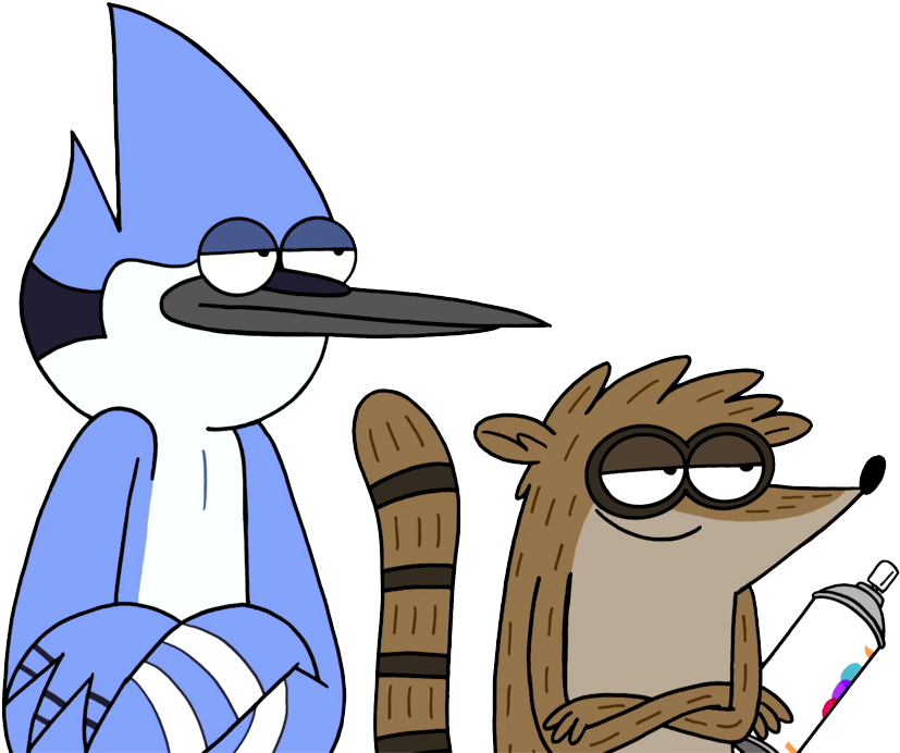 Mordecai And Rigby Ohh
