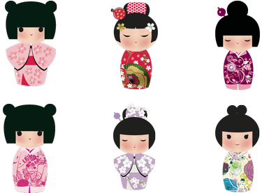 Download HD Japanese Doll Png Transparent Picture - Cute Japanese ...