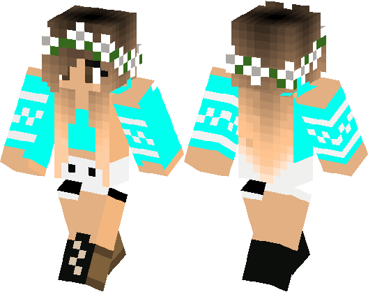 Download Minecraft Flower Crowns - HD Transparent PNG - NicePNG.com