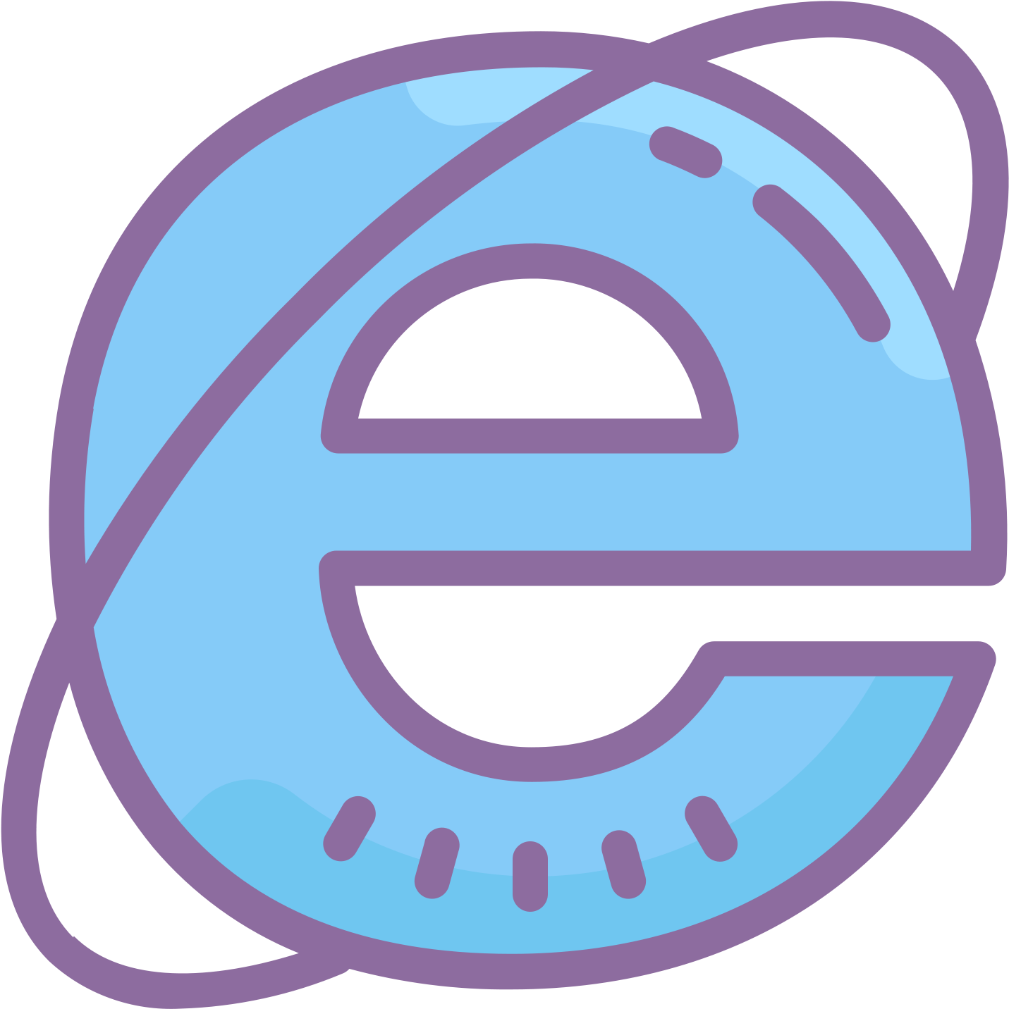 Download Internet Explorer Icon Transparent - Internet - HD Transparent ...