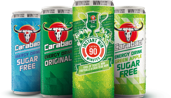 Download HD Carabao Green Apple Energy Drink Transparent PNG Image ...