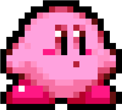 Download 8 Bit Kirby Sprite By Toshirofrog-d5h7rpp - Kirby Sprite - HD ...