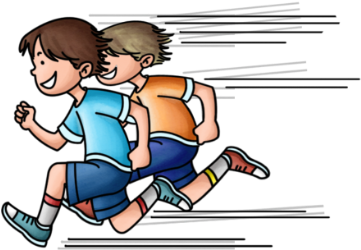 Download Image Result For Cartoon Running Png - Boy Running Fast - HD ...