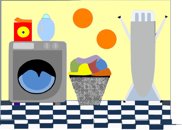 Download HD Laundry Clipart Laundry Room Png Free - Laundry Room ...