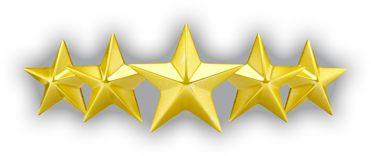 Download HD 5 Gold Stars Png - Transparent Background 5 Stars ...